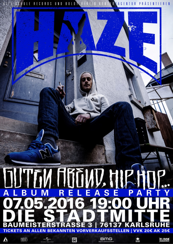 07.05.2016 | HAZE Album Release-Party | KA-Rap TV | Rap in und aus ...